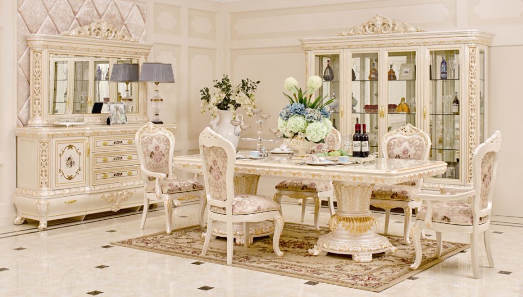 10-SEATER DINING SET-130-8263 – EMPIRE CLASSIC FURNITURE