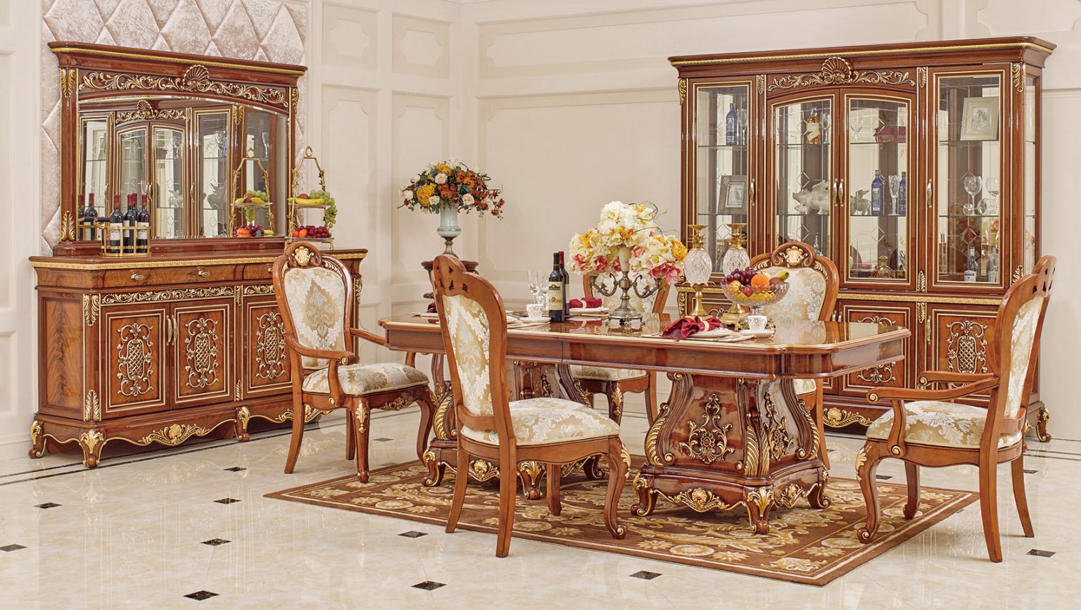 10-SEATER DINING SET-8265 – EMPIRE CLASSIC FURNITURE