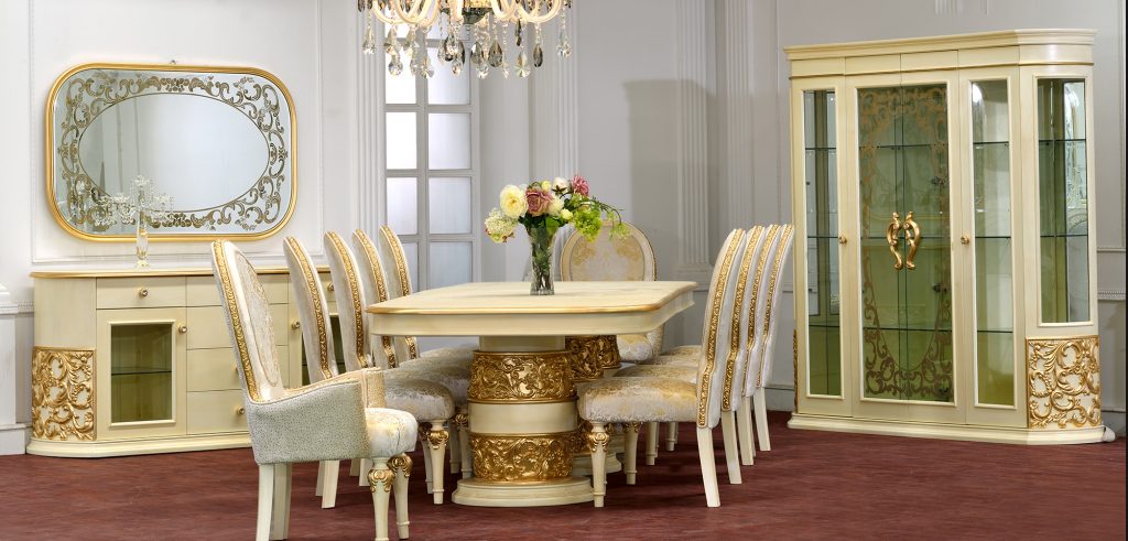 10-SEATER DINING SET-P432-D – EMPIRE CLASSIC FURNITURE